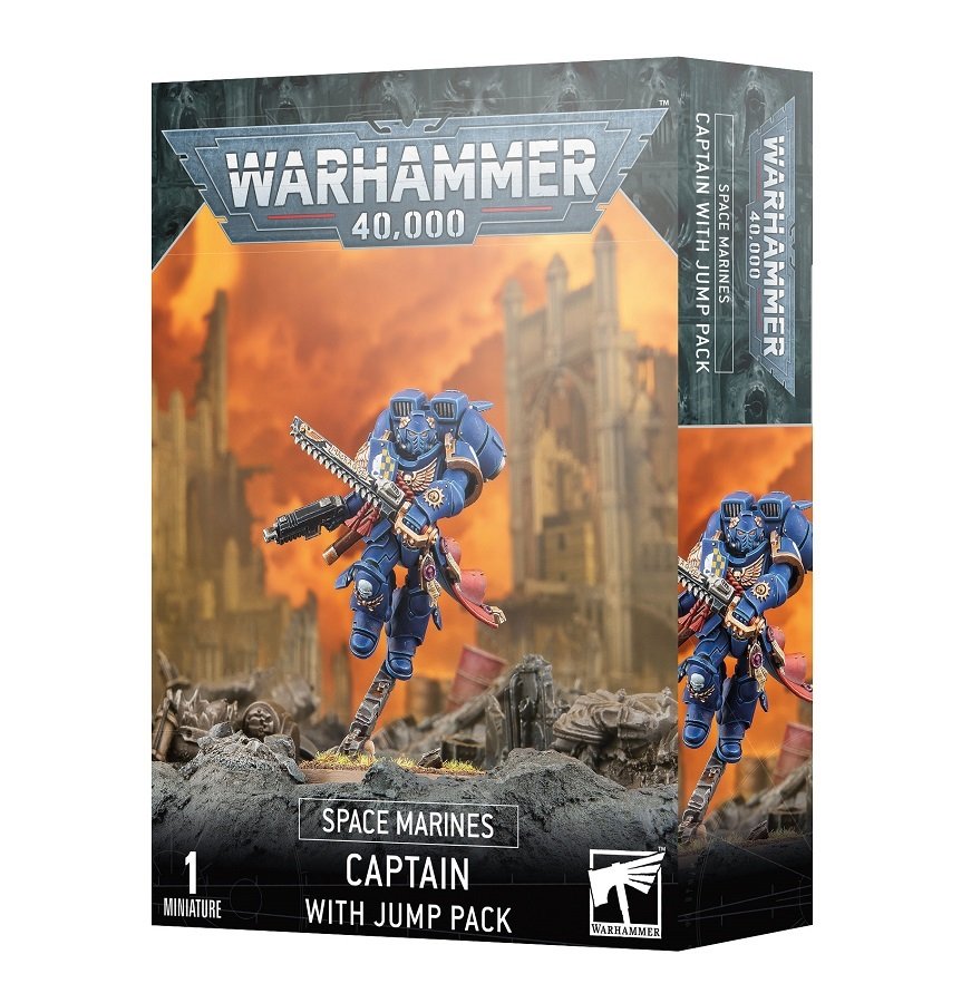 Space Marines – Captain With Jump Pack | Hero Factory